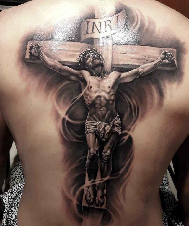 Tatuajes de jesucristo en la cruz
