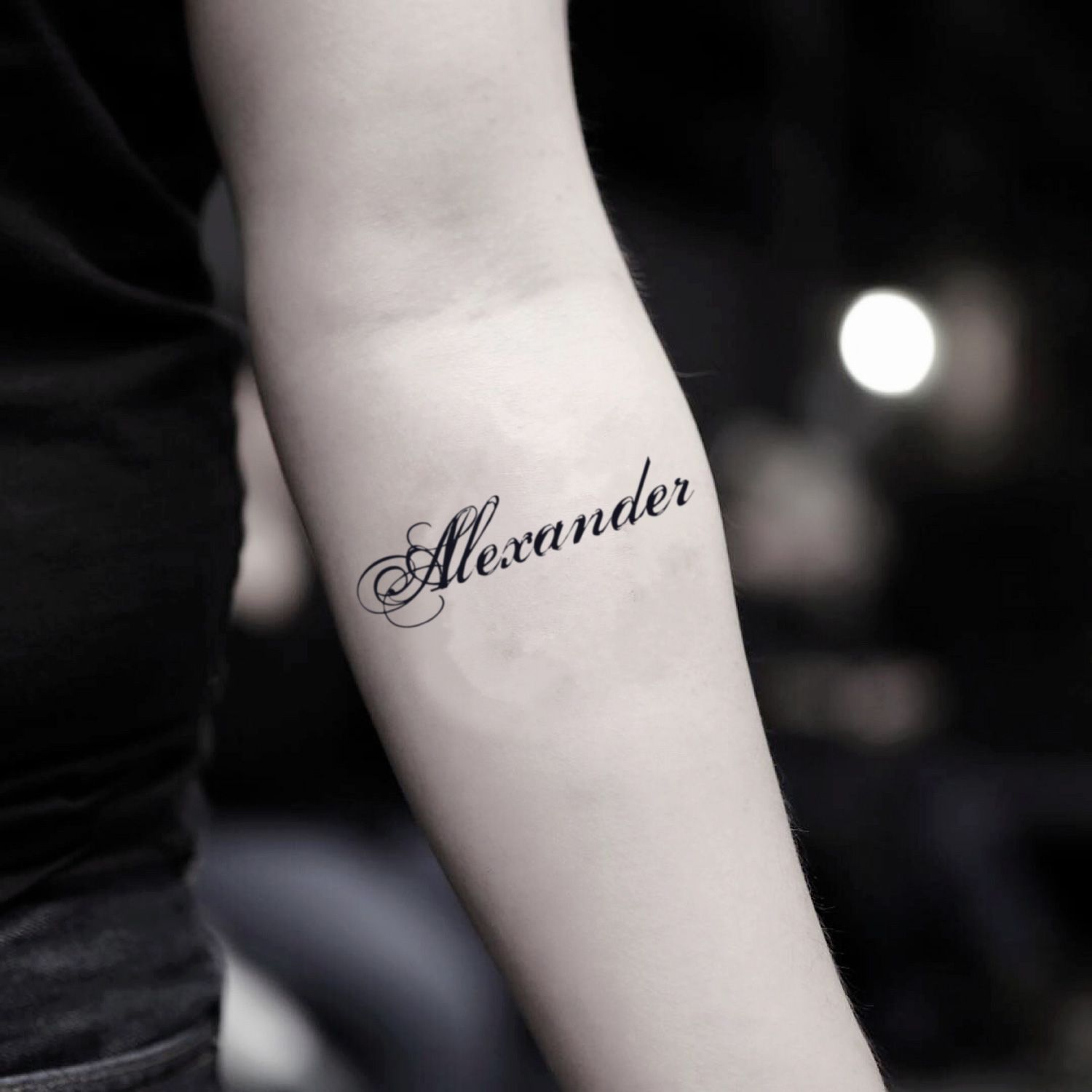 Tatuajes de nombres alexander