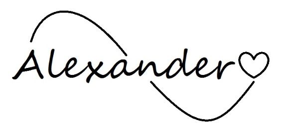 Tatuajes de nombres alexander