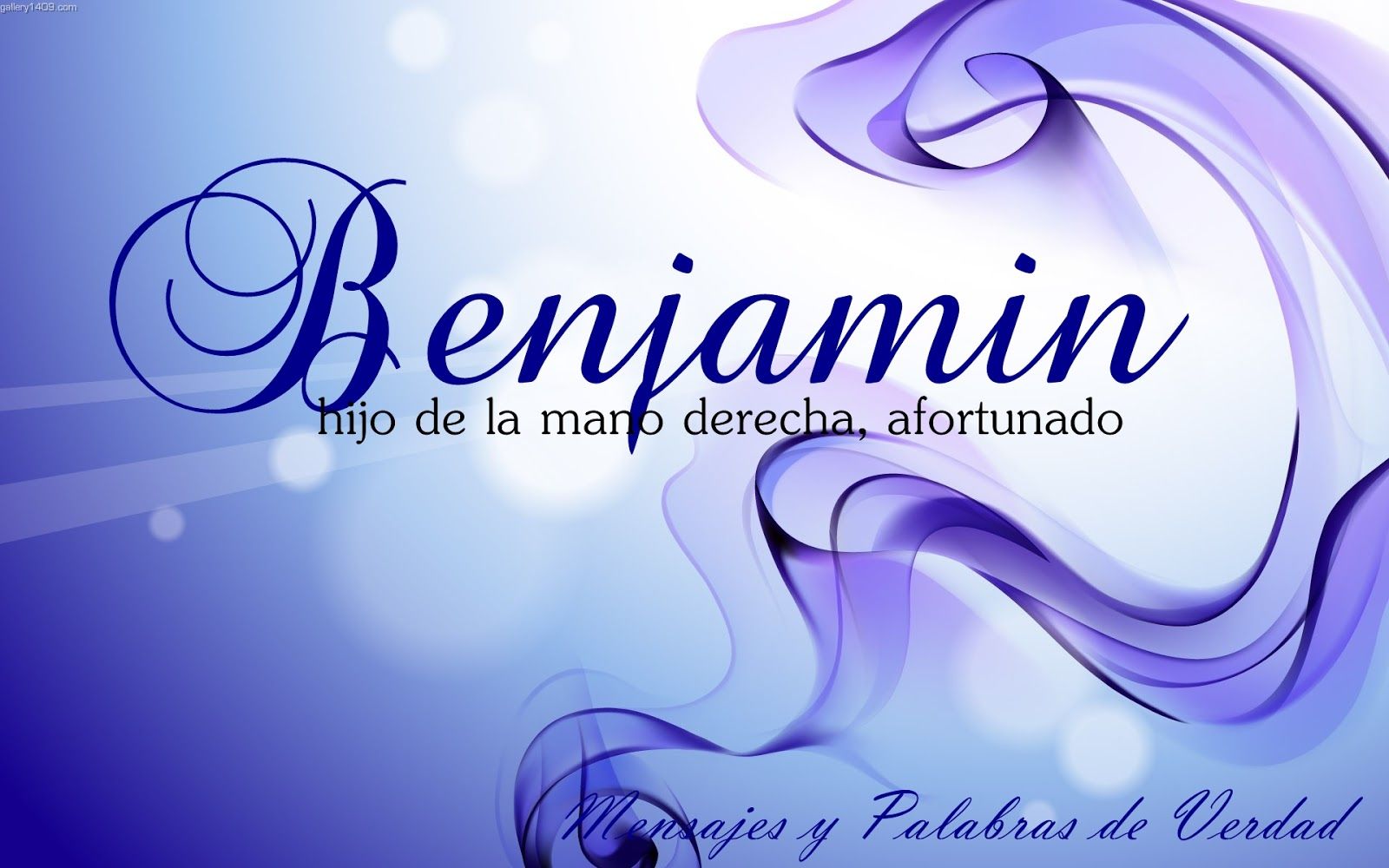 Tatuajes de nombres benjamin