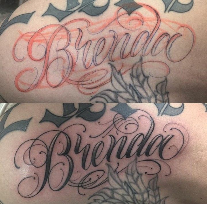 Tatuajes de nombres brenda