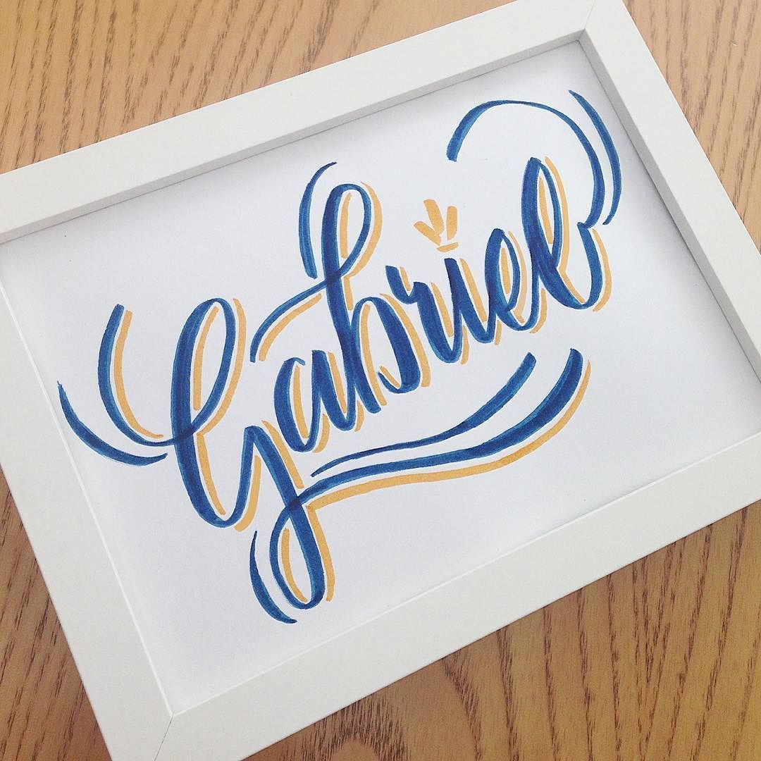 Tatuajes de nombres gabriel