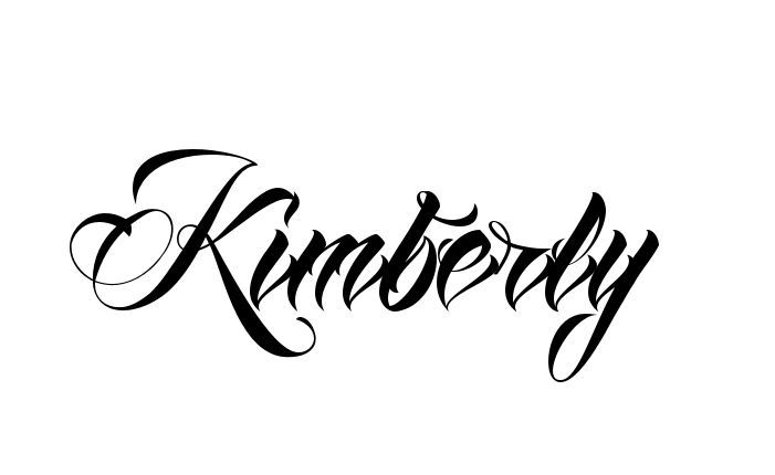 Tatuajes de nombres kimberly
