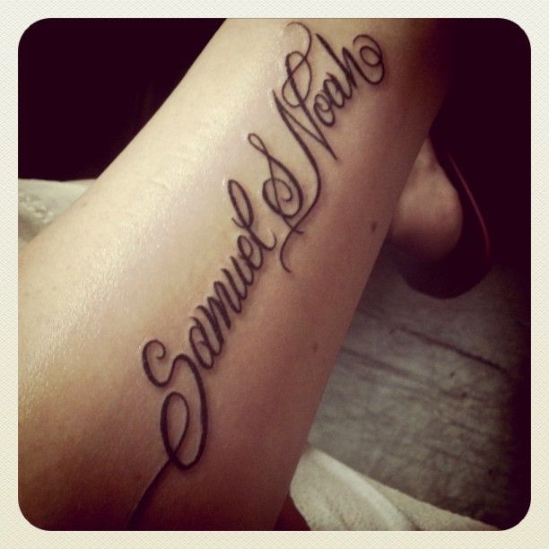 Tatuajes de nombres samuel